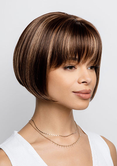 Amore Wigs | ERIN Short Bob Monofilament Wigs I Wig Warehouse